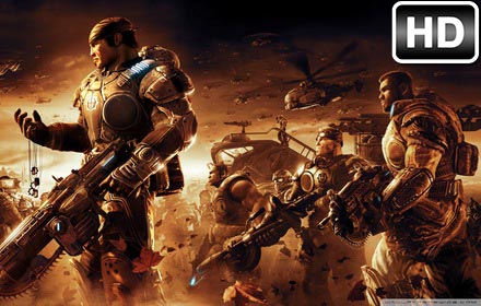 Gears of War Wallpaper HD New Tab GoW Themes - HD Wallpapers & Backgrounds