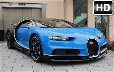 Bugatti Chiron Super Cars Custom New Tab - HD Wallpapers & Backgrounds